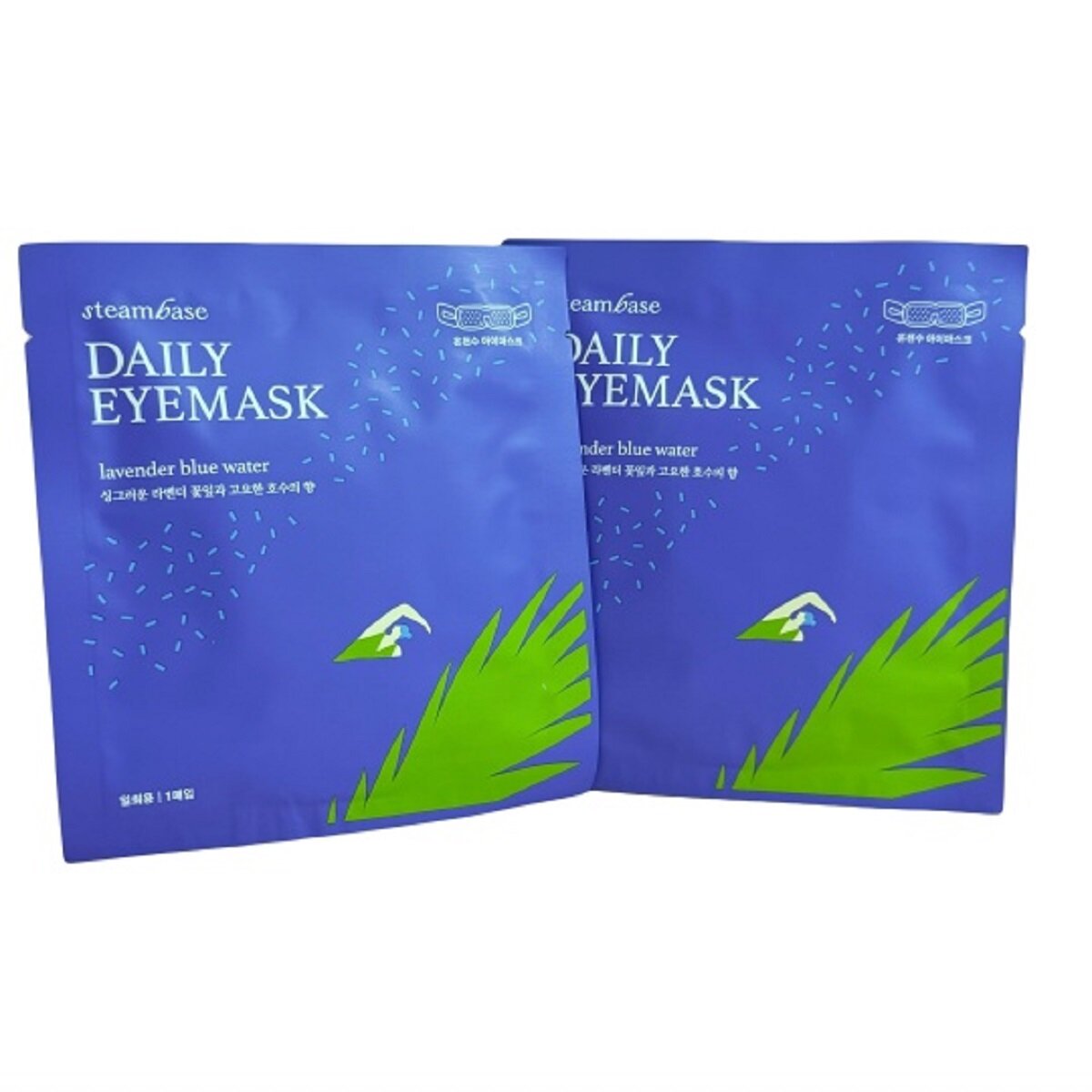 Steambase Паровая расслабляющая маска для глаз с лавандой (2шт) Daily Eye Mask Lavender Water