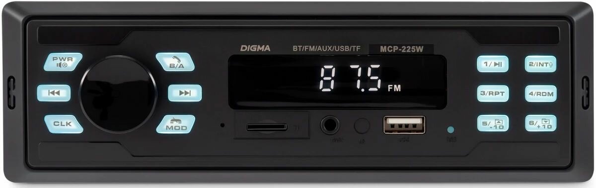 Автомагнитола Digma MCP-225W