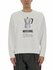 Худи MOSCHINO, размер L, , белый,