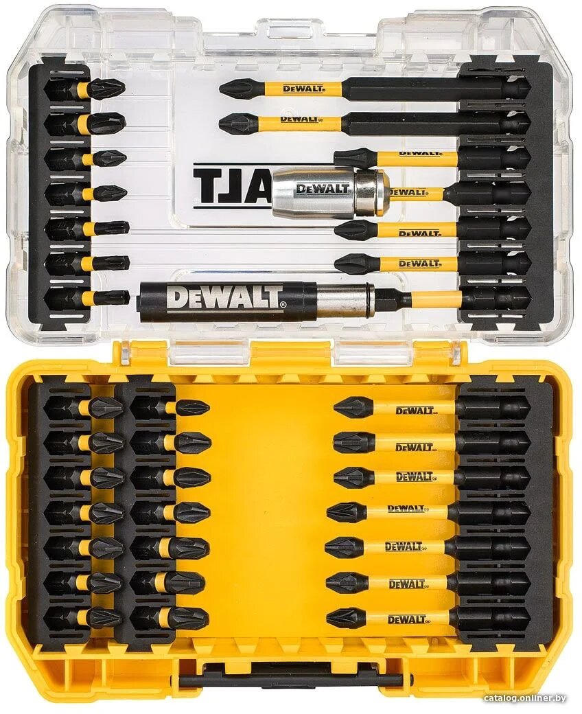 Набор бит DeWalt DT70731T-QZ, 37 шт, хвостовик шестигранный, размер папа (M): 1/4"