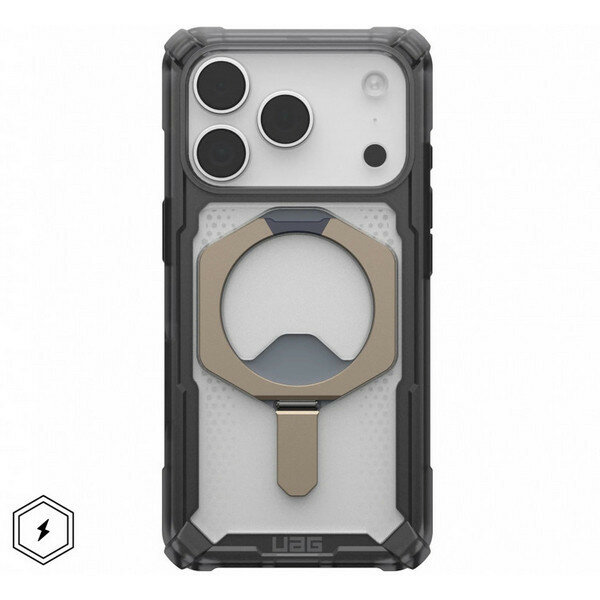 Чехол UAG Plasma XTE Magfit для iPhone 17 Pro 6.3" (114527113136) Ash/Titanium