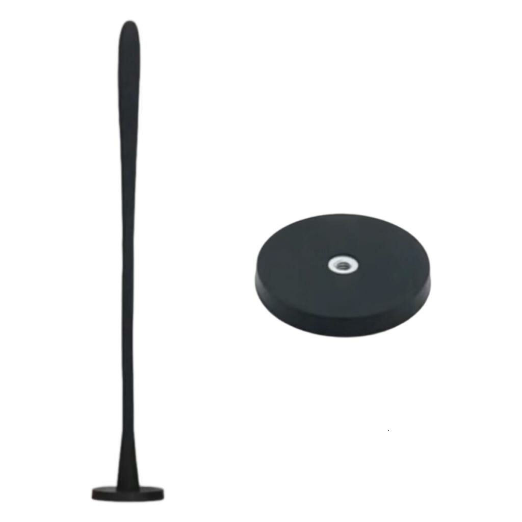 Магнитный фиксатор для двери стиральной машины 43 мм, Черный