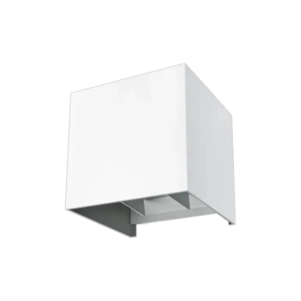 FL-LED WallCube-UD006 2x5W-UP-DN WT 0-120 CCT-3000K+4000K+6000K L-W-H-100мм IP65 - с-к настен. 613431