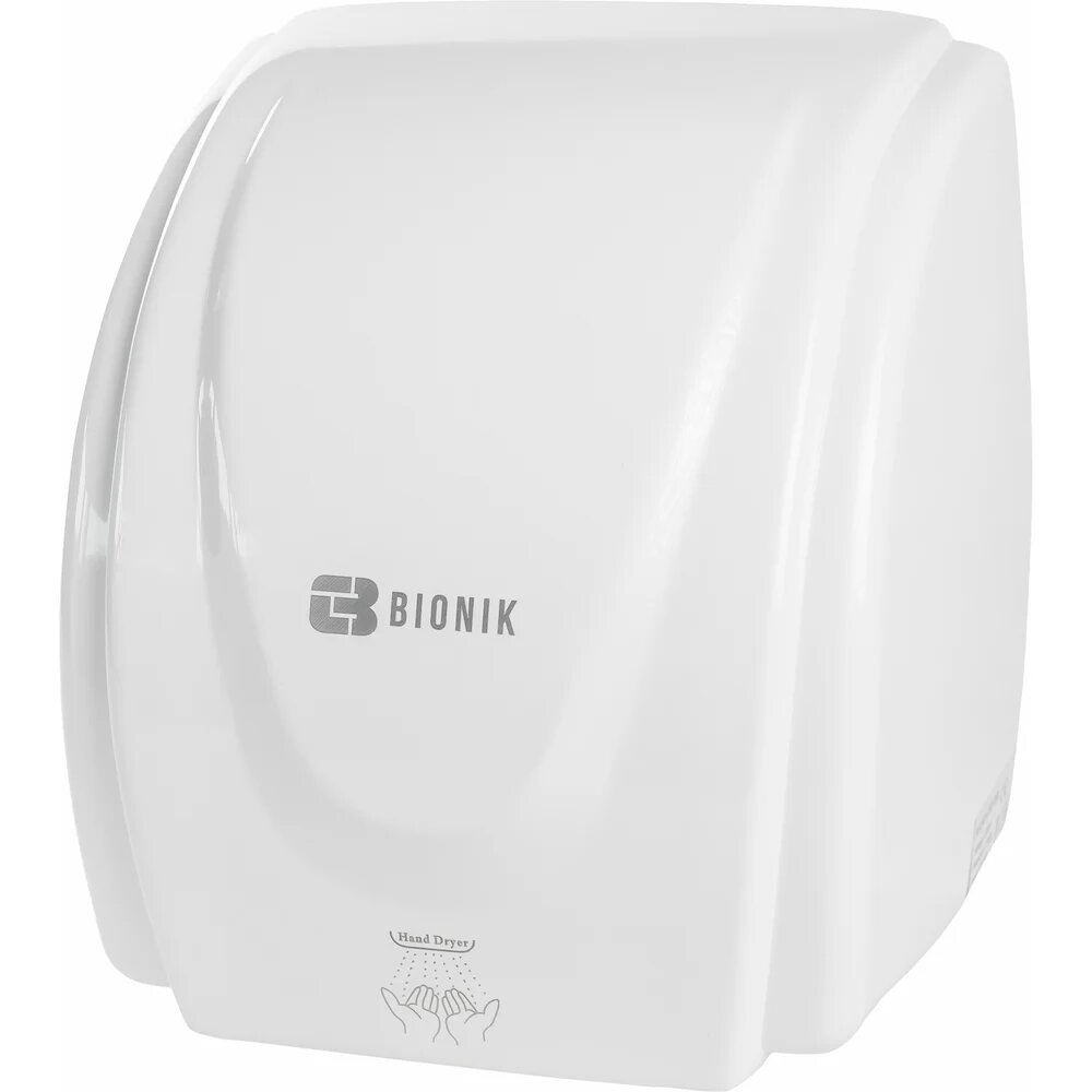 Электросушитель для рук BIONIK BK4005, настенный, антивандальный, белый