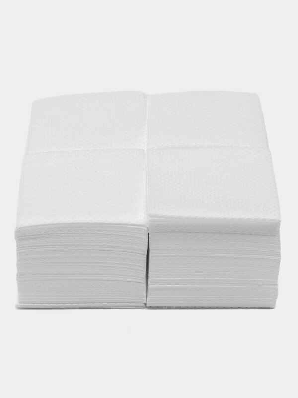 Безворсовые салфетки с перефорацией для маникюра и педикюра 100 шт