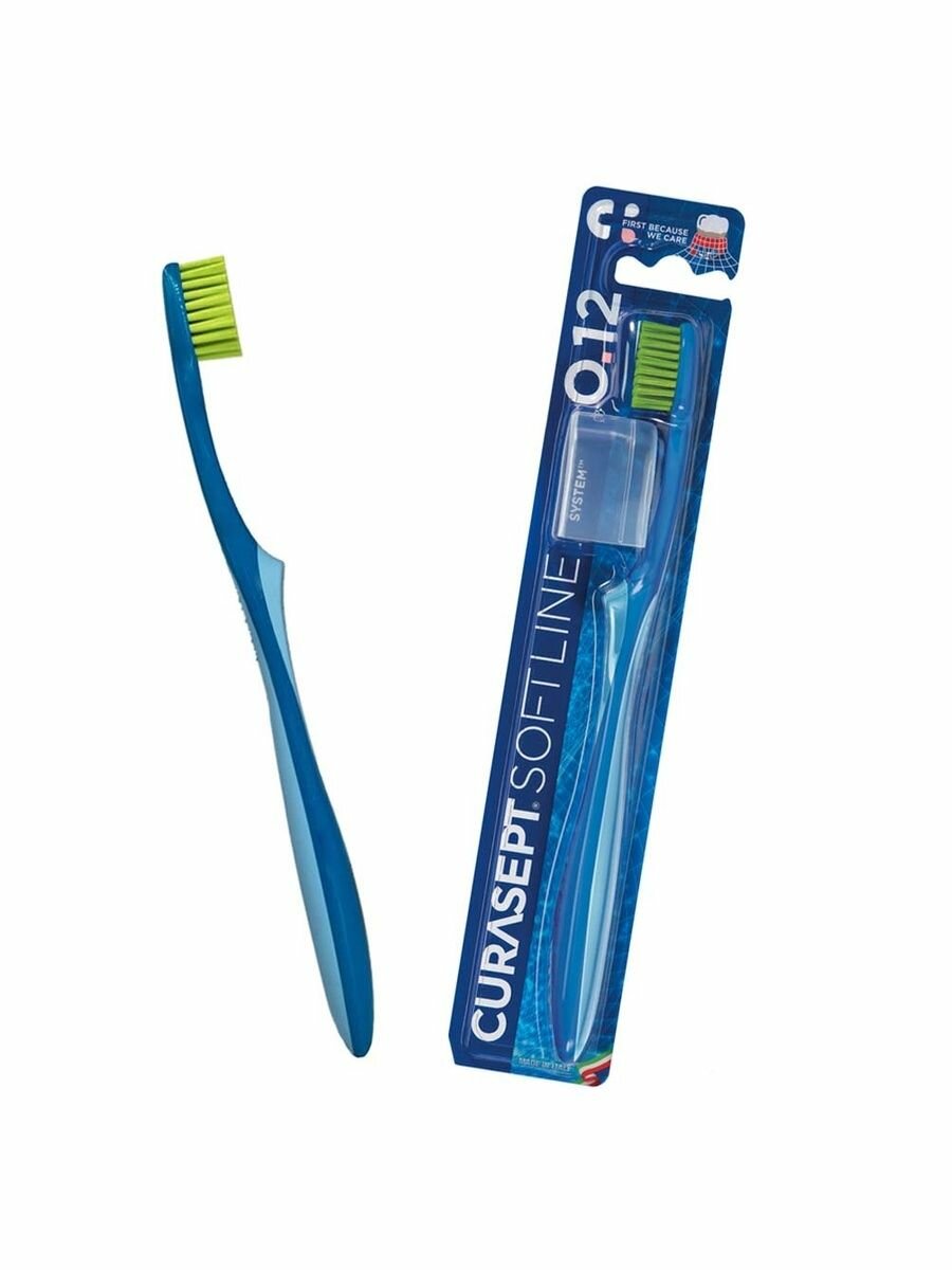 Curasept зубная щетка Extra Soft 012 (3700+ щетинок) экстра мягкая