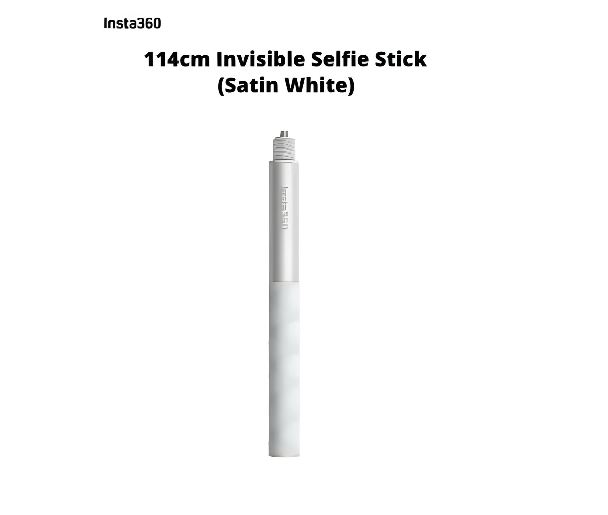 Insta360 114cm Invisible Selfie Stick (Satin White), Невидимая селфи-палка