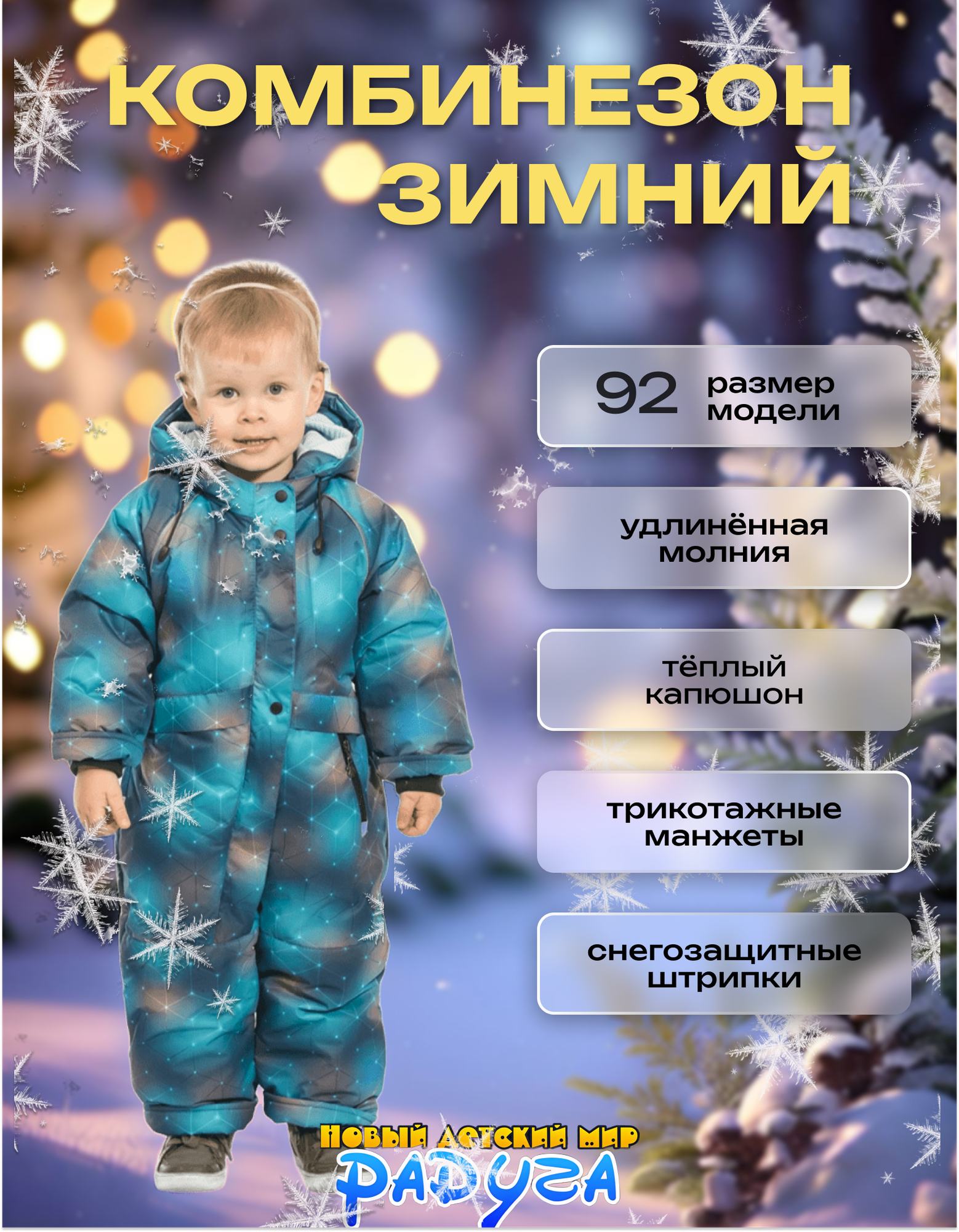 Комбинезон утеплённый ЮКИ