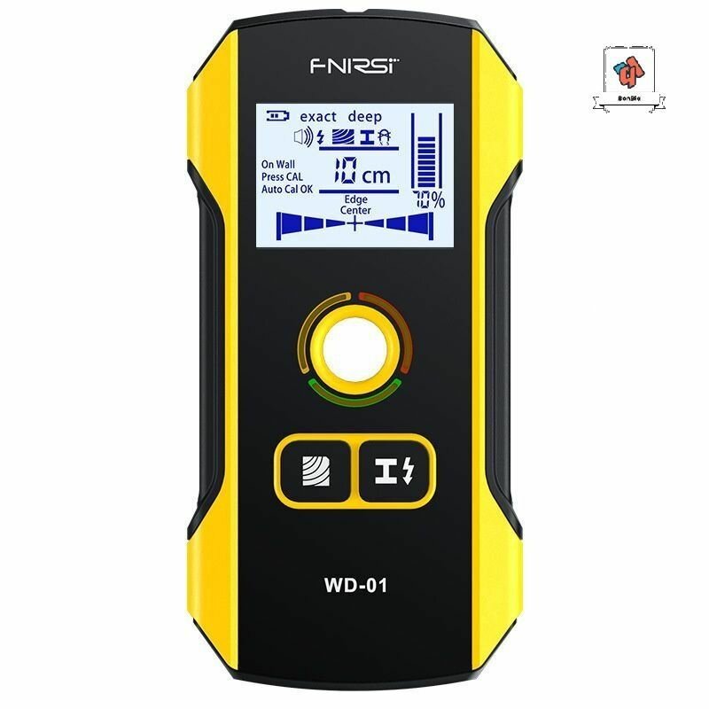 Детектор скрытой проводки и металлов / Портативный цифровой индикатор проводки / Трассоискатель