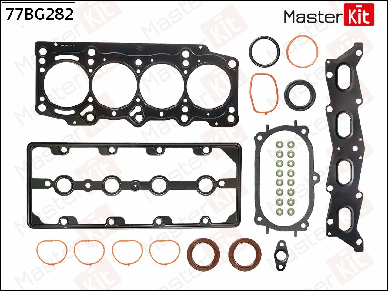 Комплект прокладок ГБЦ FIAT 198. A1 198. A4 MasterKit 77BG282
