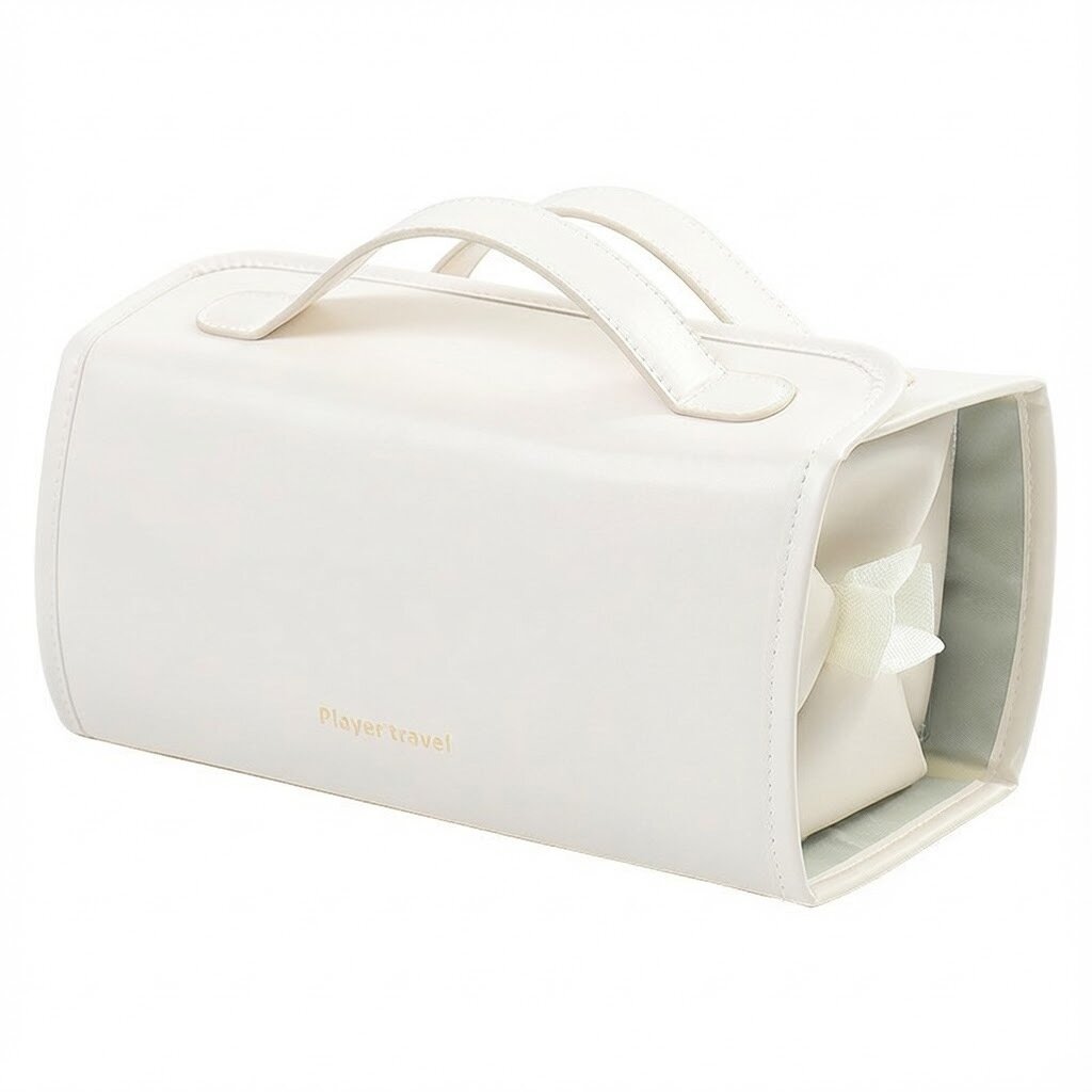 Кросс-бордерная съемная складная косметичка, большая вместимость, дорожная портативная 4-в-1 косметичка