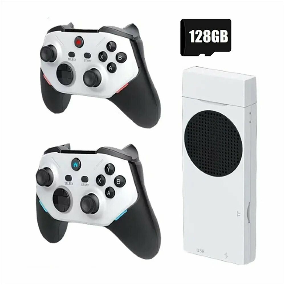 Игровая Консоль M88 Retro, Беспроводная Игровая Приставка, Игровой Джойстик 128 ГБ