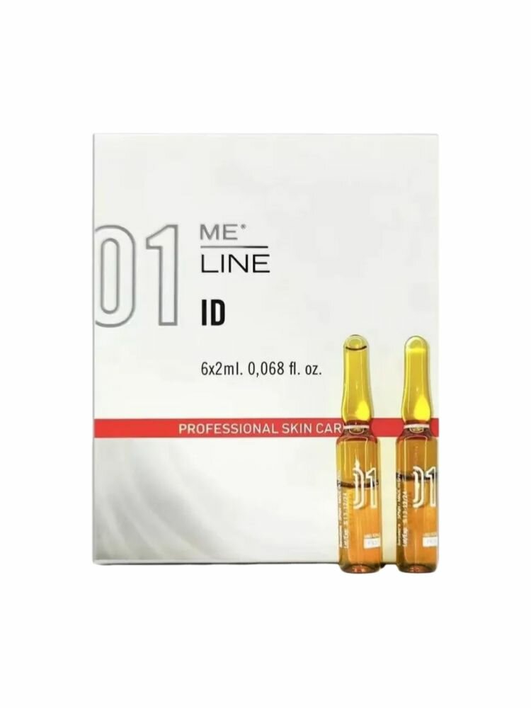 M.E.LINE 01 Intimate Милайн Meline Пилинг для проблемных и деликатных зон 6 ампула 2 мл