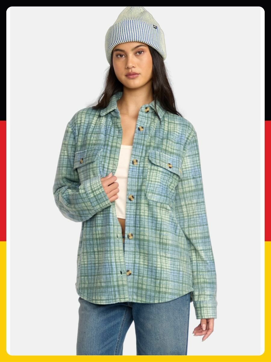 Рубашка Billabong FORGE SHACKET, зеленый, XL