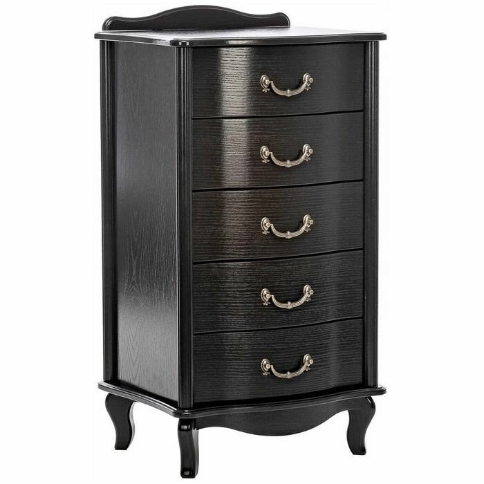 Комод "Джульетта" узкий 5 ящ.(венге) Вис