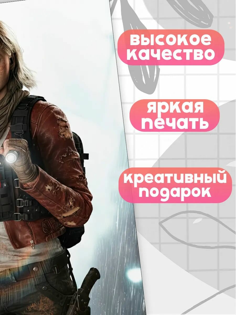 Постер на стену Resident Evil , плакат 1шт, А4 размер. — фото 1