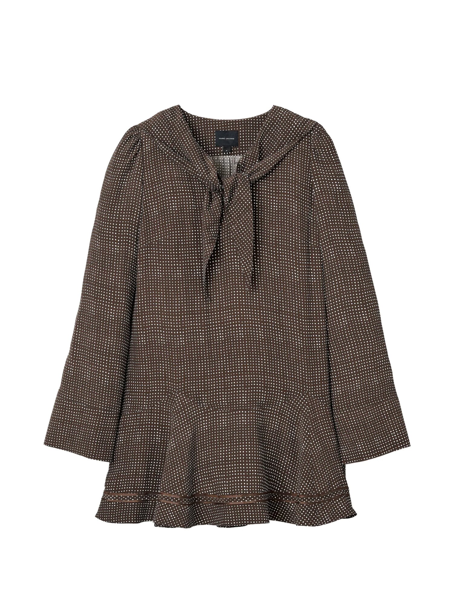 Платье Sailor polka-dot mini dress