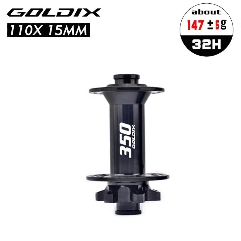 GOLDIX M350 MTB втулка 32H 28T Front 110x15