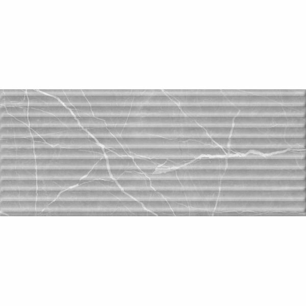 Gracia Ceramica Плитка Modello grey серый 03 глянц 25x60 9 мм арт. 010100001531 (цена за 1.2 м2)