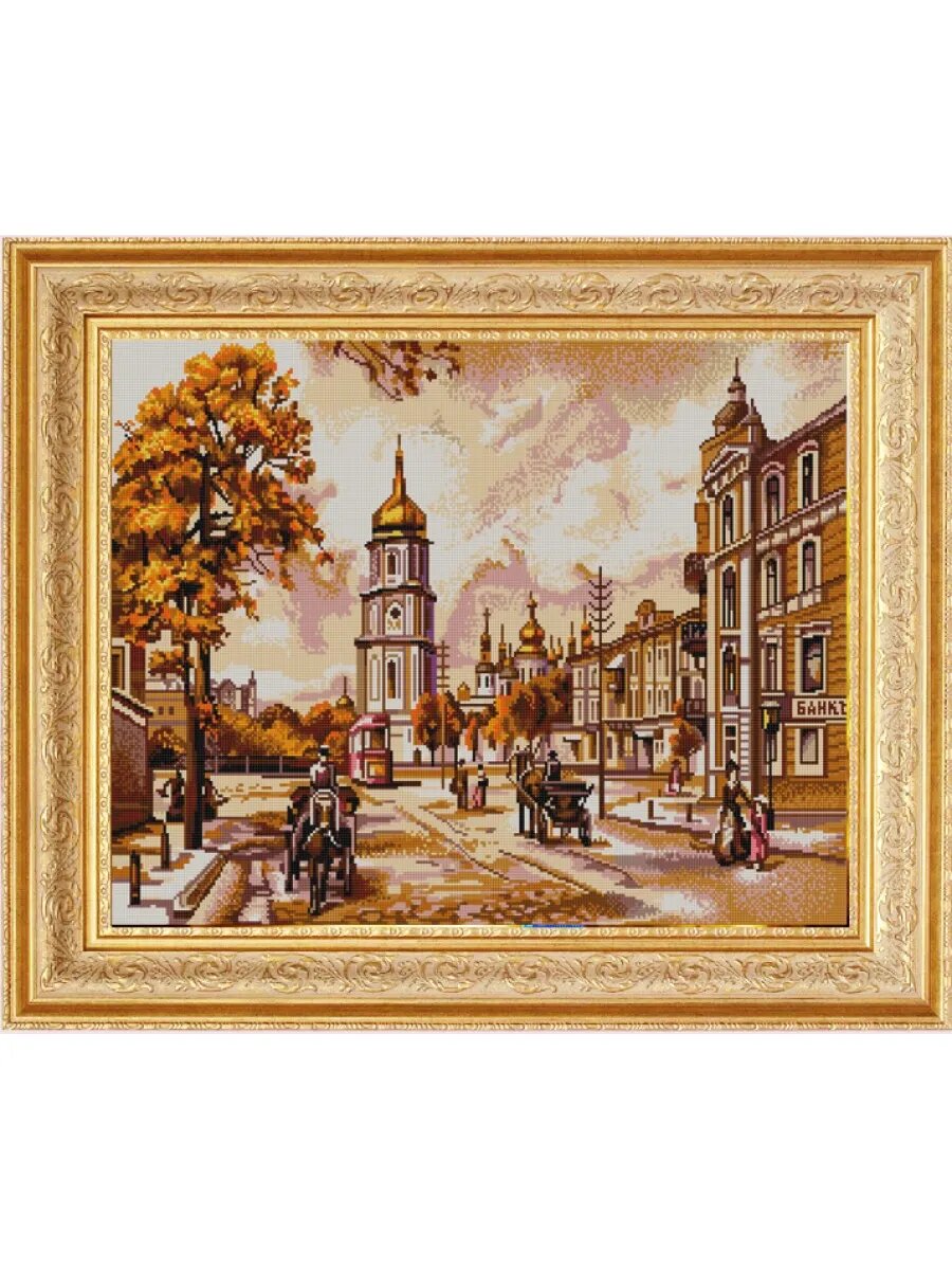 Рисунок на ткани (бисер) 45х60 см