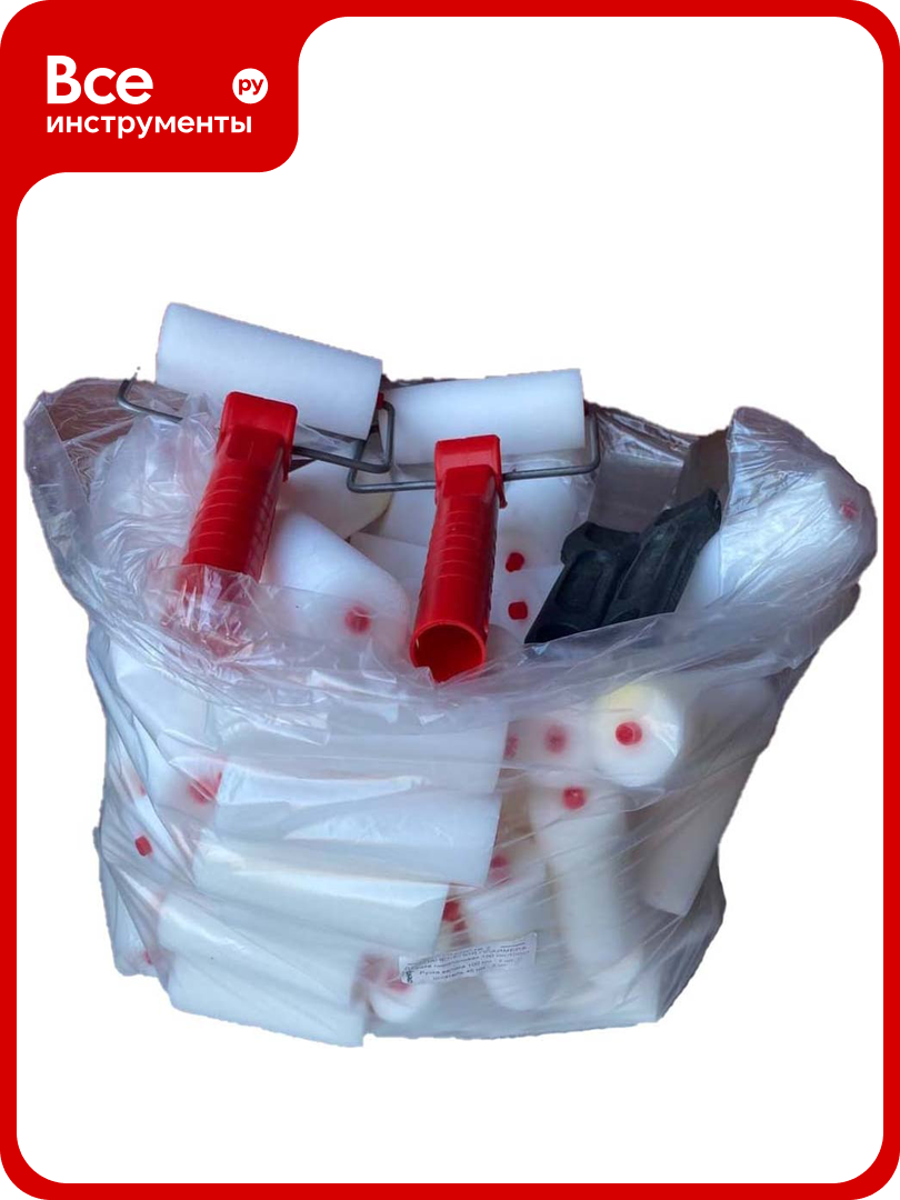 Комплект для нанесения праймера ХСИ (100 валиков, 2 шпателя, 2 ручки) 1032