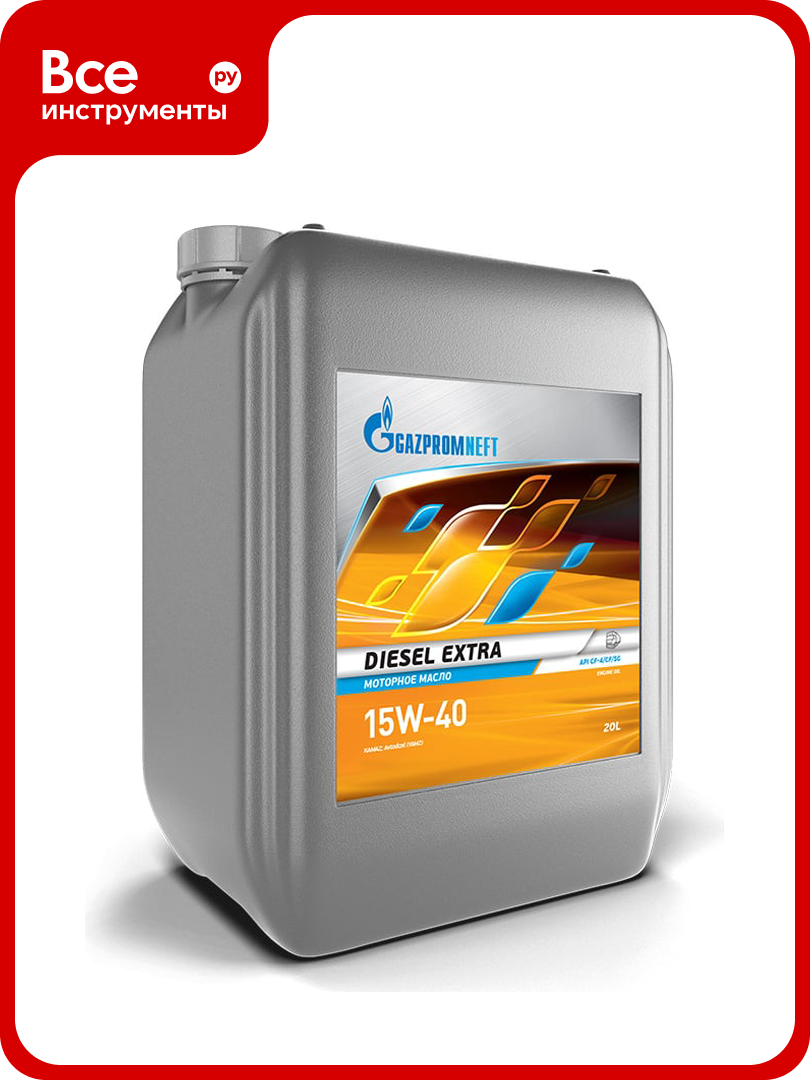 Масло Diesel Extra 15W-40 20л Gazpromneft 253140370