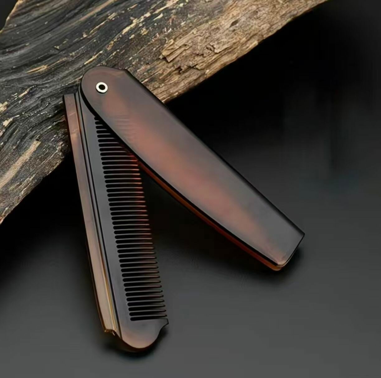 RM Расческа для волос складная, компактная / гребень для волос, бороды и усов / Супер легкий, продукт для улицы, прочный, маленький, 1 шт