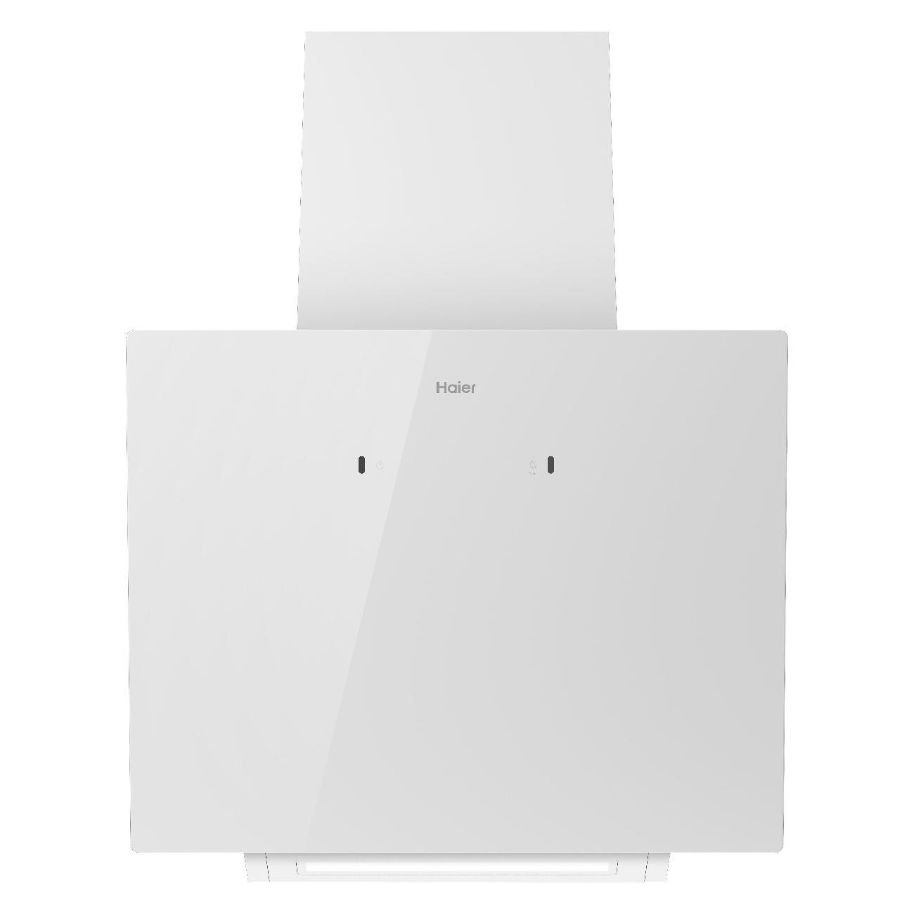 Наклонная вытяжка Haier HVQ-D6606W, отвод/рециркуляция, белая, 1200 м³/ч