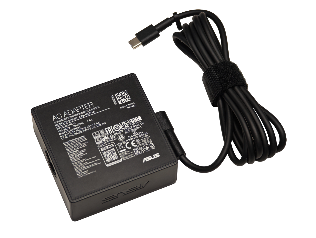 Блок питания зарядка A20-100P1A для Asus ROG G533, G733, GV301, Zephyrus GX703HS, Flow Z13 - 20V 4A [100W Type-C]