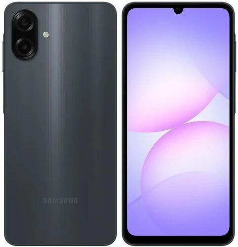 Смартфон Samsung Galaxy A07 4/128 Black — фото 1