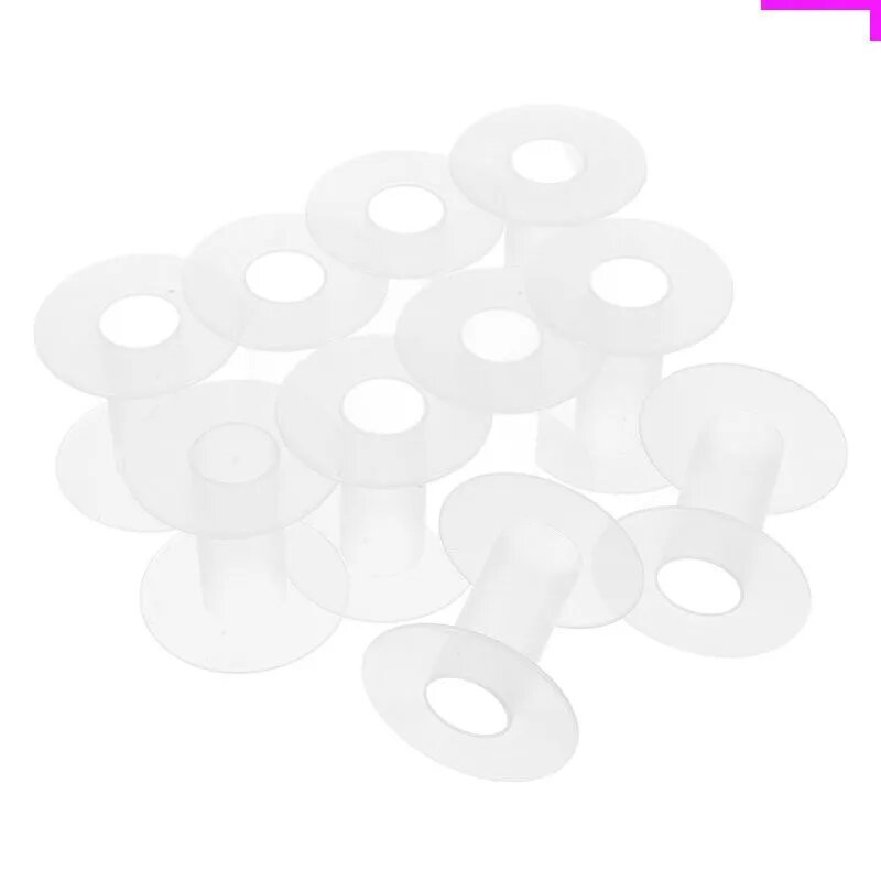 10 шт. катушек для ниток, держатель для рулонов ленты, ручной фиксатор, портативный, пустая проволока для путешествий