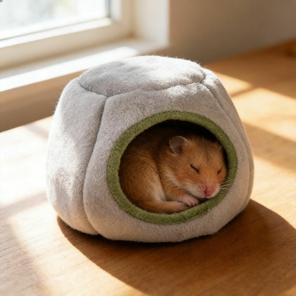 Домик для хомяка, мышей, песчанок и других мелких грызунов