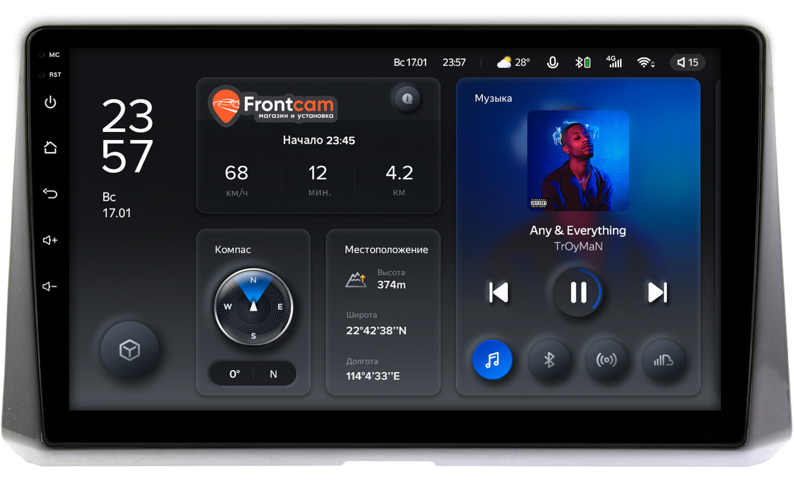 Штатная магнитола Toyota Corolla (E210) 2018-2026, Corolla Cross 2020-2024 Teyes X1 WIFI 2/32 10" RM-1078 Android 8.1 (DSP, IPS, AHD)
