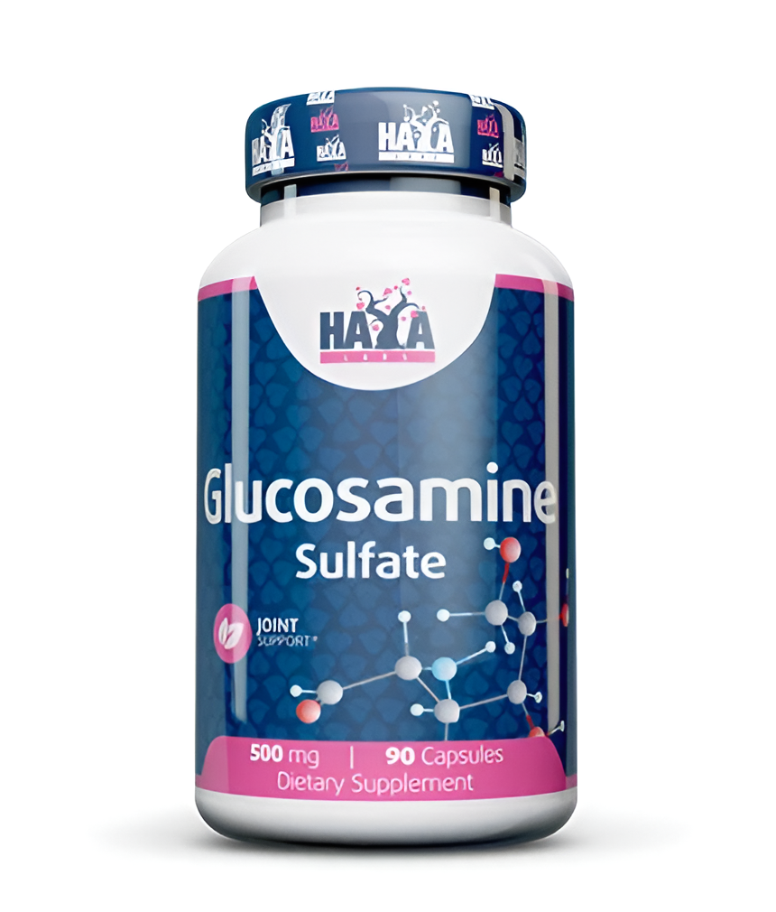 Haya Labs Glucosamine Sulfate (Глюкозамин Сульфат) 500 мг 90 капсул
