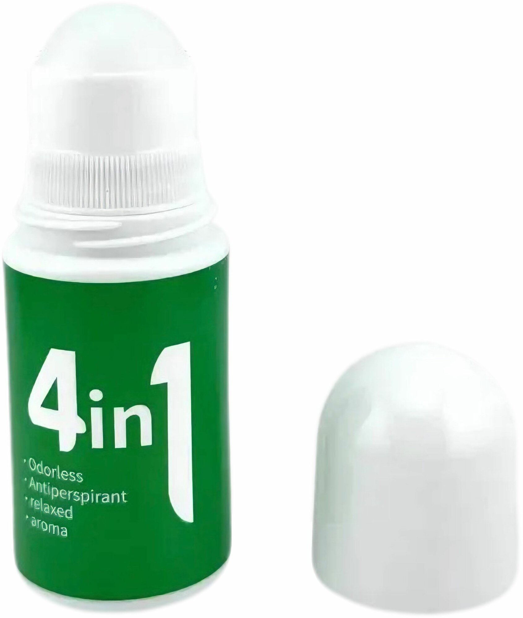 Дезодорант шариковый 4 in 1, 50 мл, зеленый