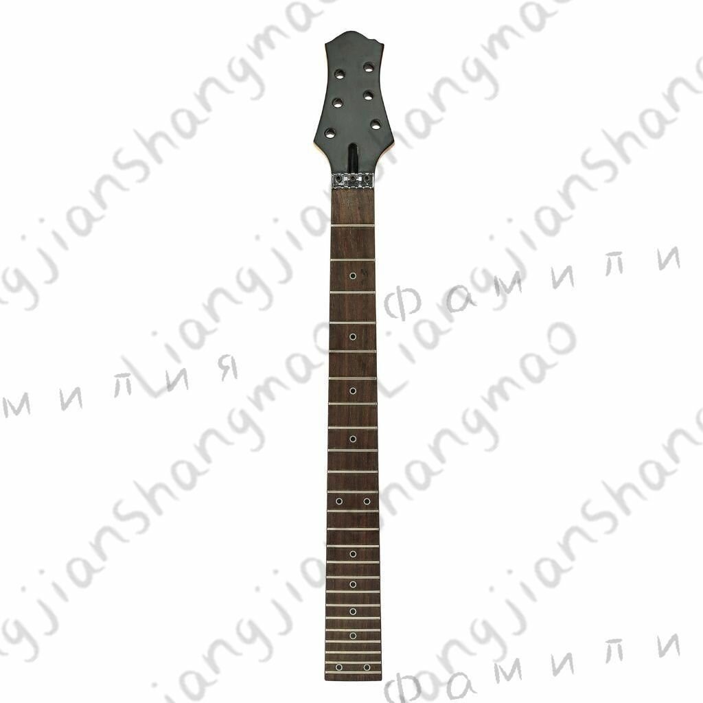 Электрогитара, незавершенный гриф, 24 лада, клен, запчасти из палисандра