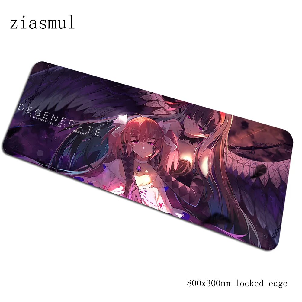 Коврик для мыши Ziasmul Degenerate Homura Akemi 900x400x4mm, цвет: mat 4