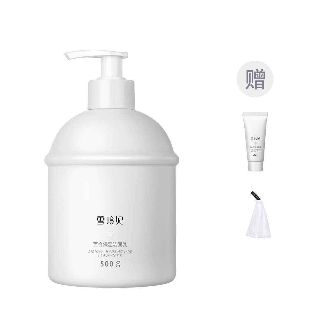 Молочко для умывания унисекс SNEFE White Fat Lily, 500 мл