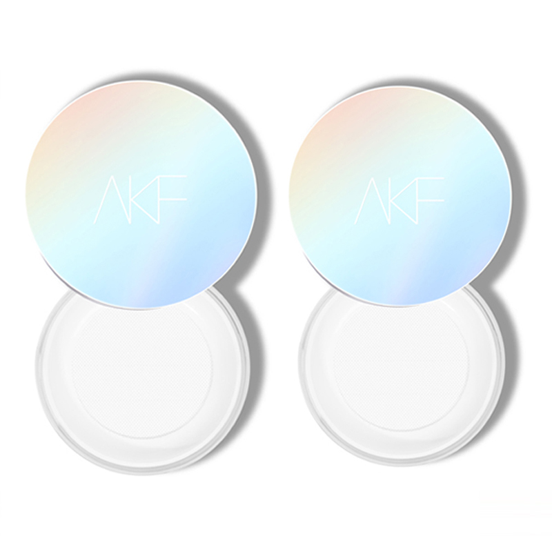 Пудра-фиксатор женская АКФ с контролем масла и коррекцией тона, 10г