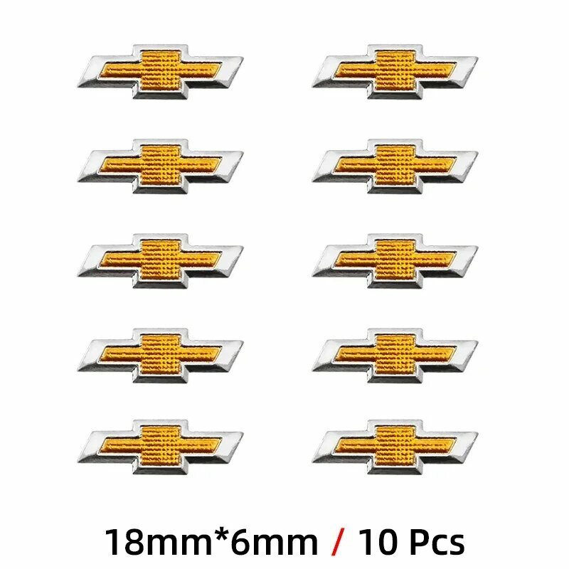 Наклейки Chevrolet 18 мм, 10 шт.