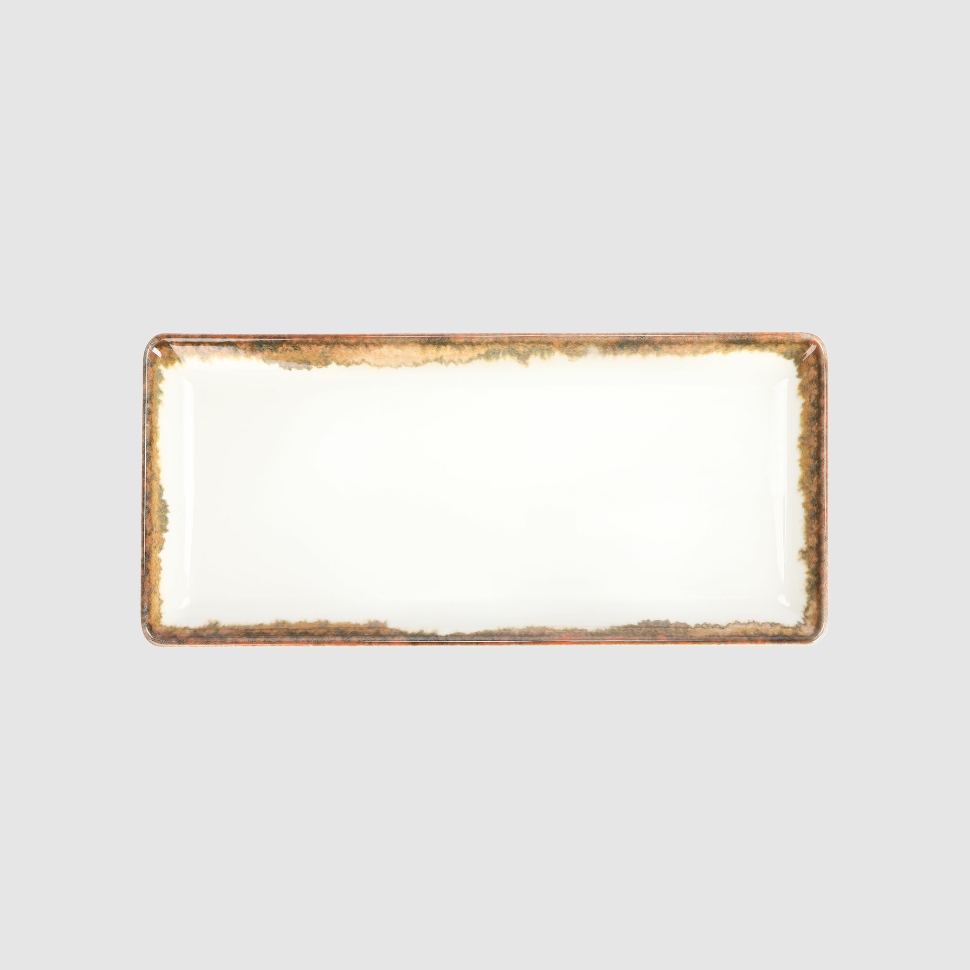 Блюдо сервировочное прямоугольное Kutahya porselen Amber 35x15 см