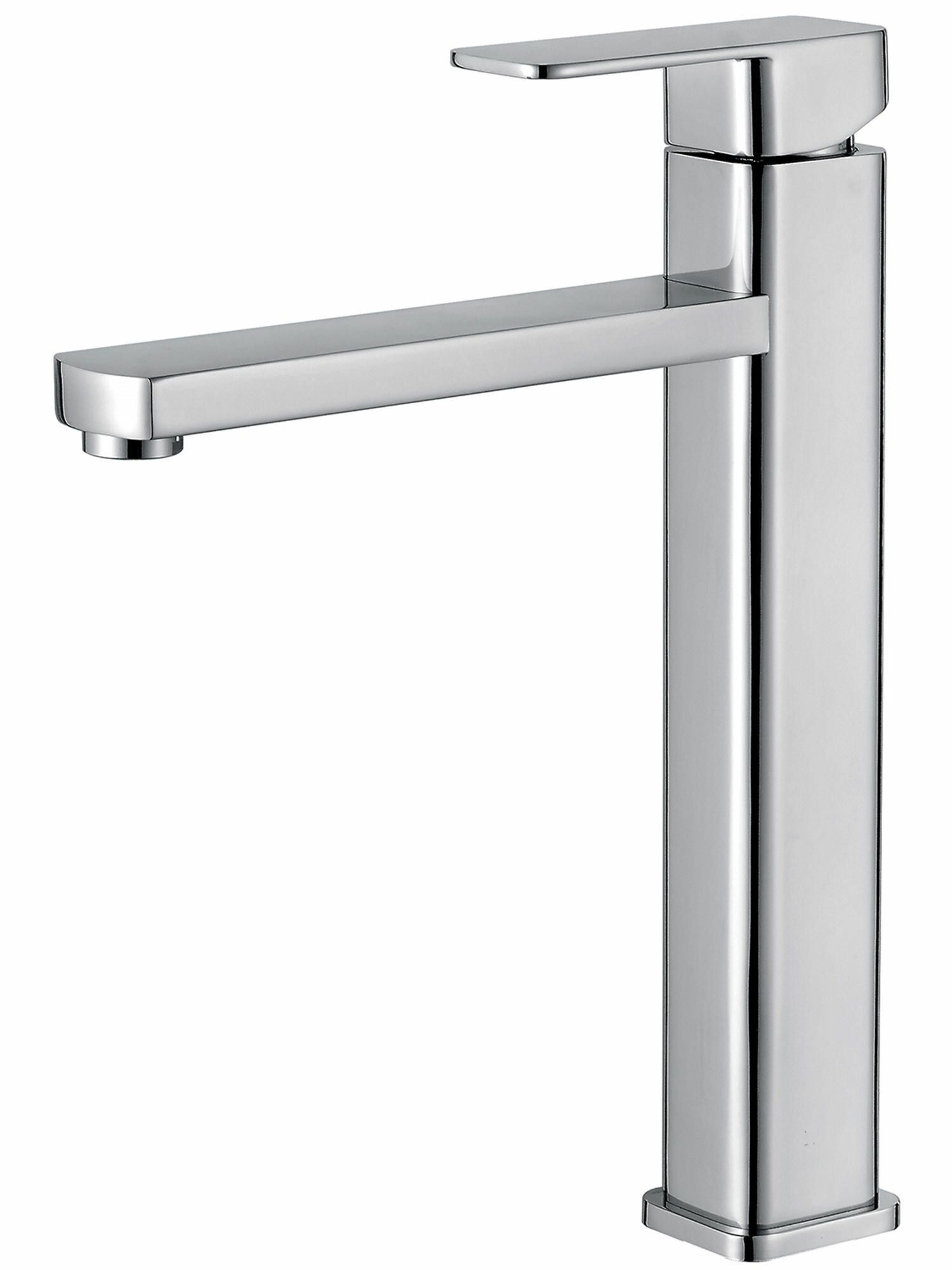 Высокий смеситель для накладной раковины в ванну Ledeme L1133