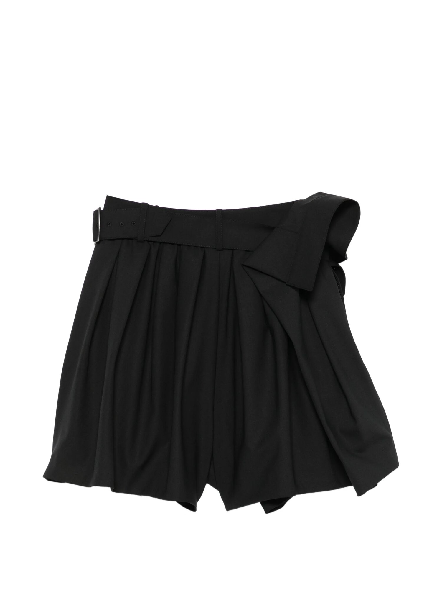 Шорты JUUN.J Pocket pleated shorts, размер 36, black/black — фото 1
