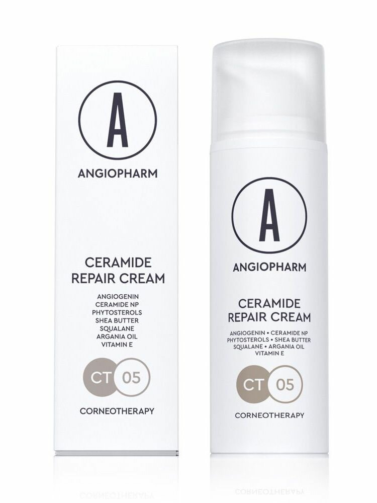 Восстанавливающий крем с церамидами Ceramide Repair Cream, Ангиофарм, 50 мл