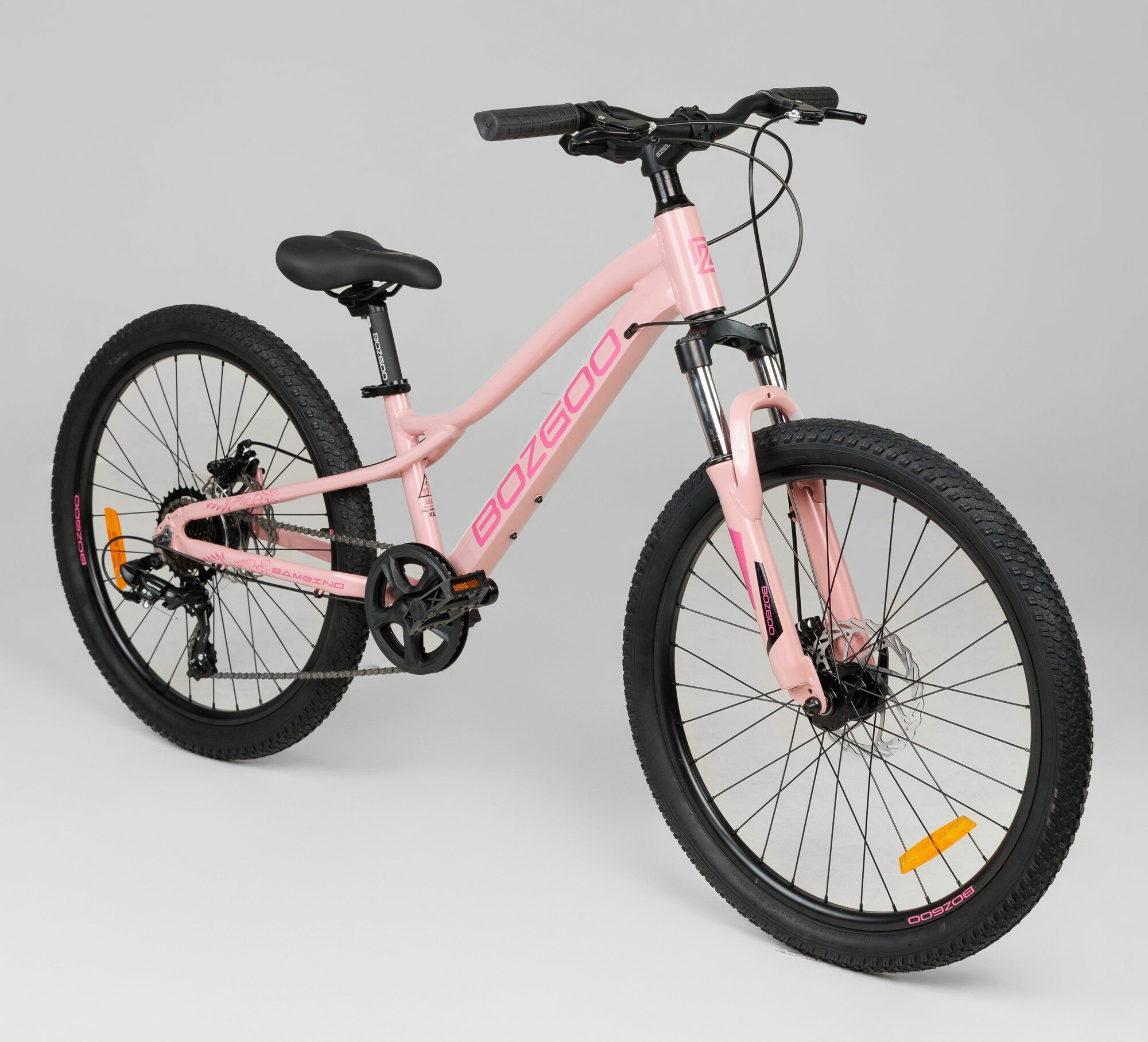 Велосипед BozGoo Bambino (LIGHT PINK/PINK) рама 11"