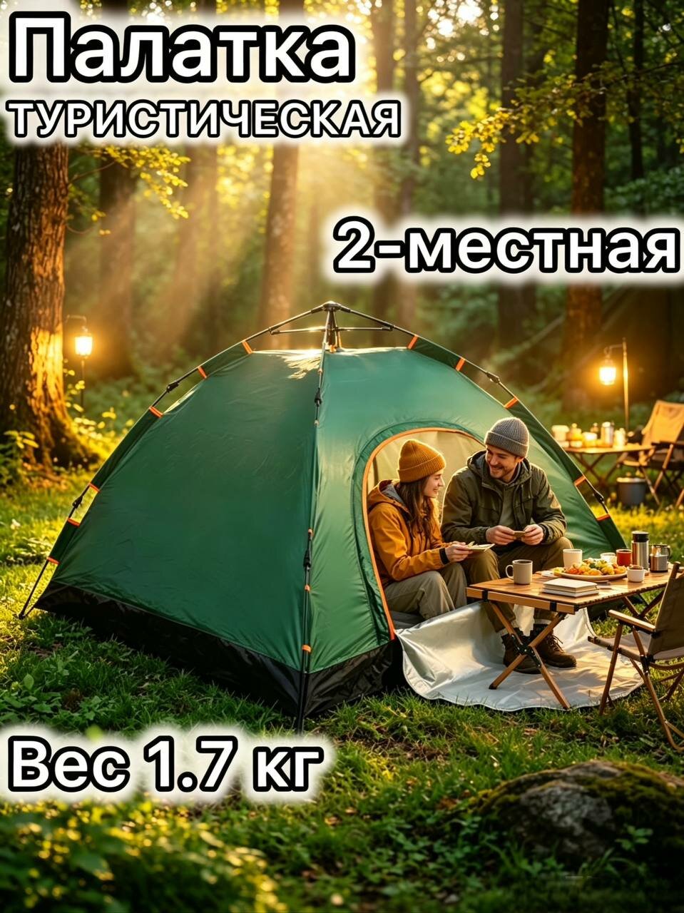 Vlaken Палатка для рыбалки 2-местная