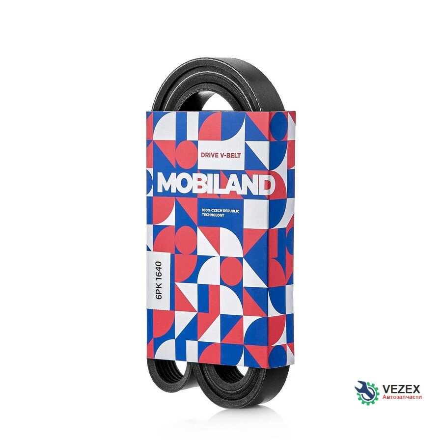 MOBILAND 501261640 ремень поликлиновой! 6PK1640\ BMW E36 1.6/1.8 16V 93>, Citroen Xantia 1.6-2.0 93>