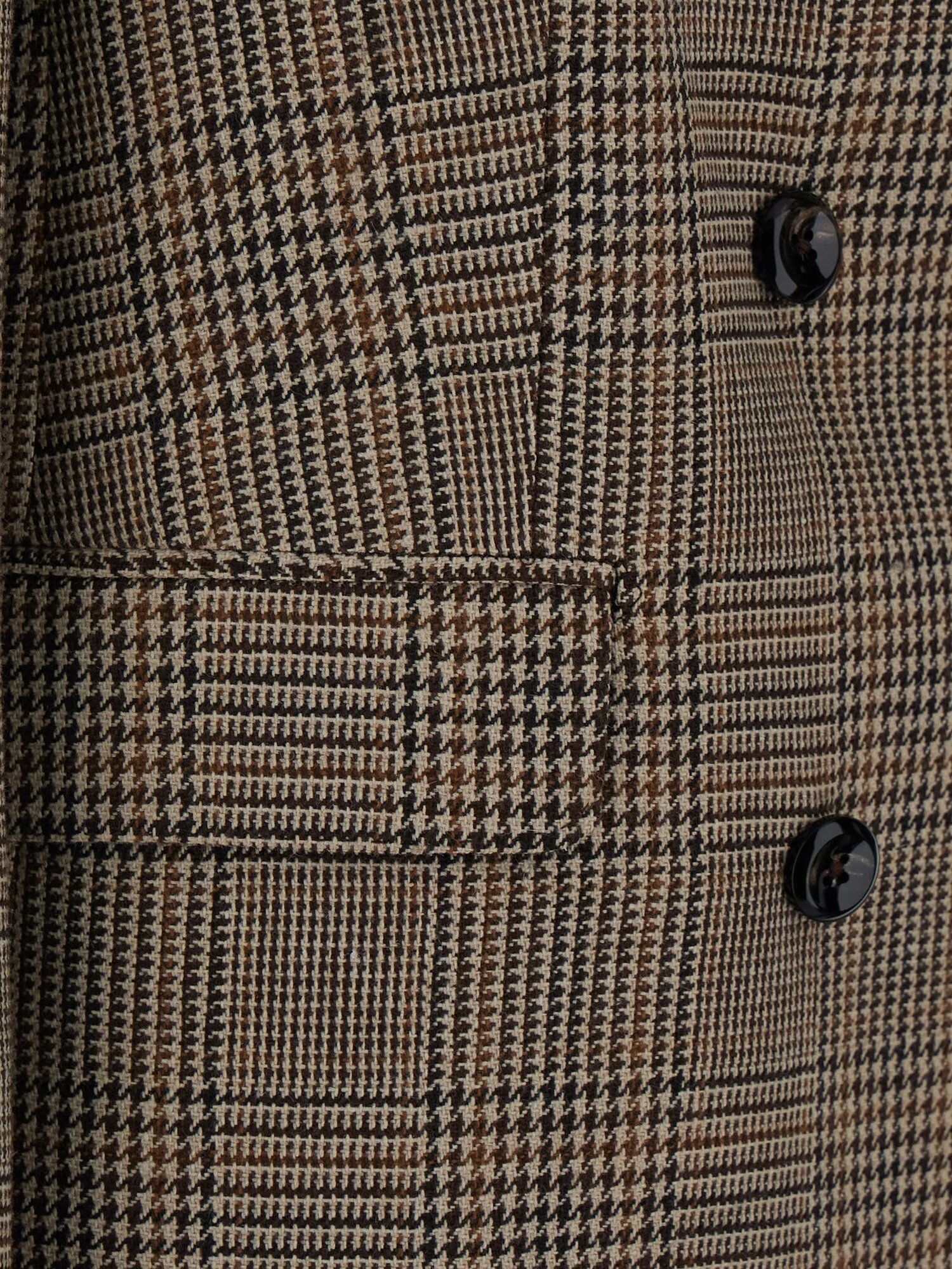 Куртка Tagliatore Jasmine double-breasted check-pattern jacket, размер 42 — фото 1
