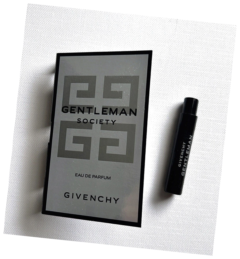 Givenchy Gentleman Society Eau De Parfum спрей 1 мл сэмпл - мужская парфюмерная вода Джентльмен