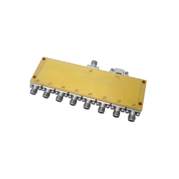 6-12 GHz Reflective SP8T PIN Switch